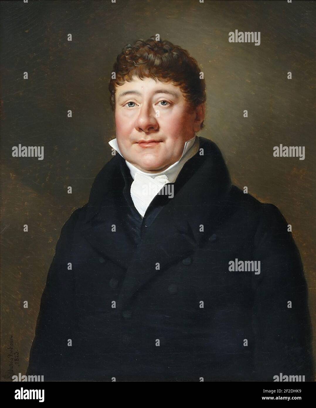 Portrait of Otto van Romondt by Alexandre Jean Dubois Drahonnet Stock ...