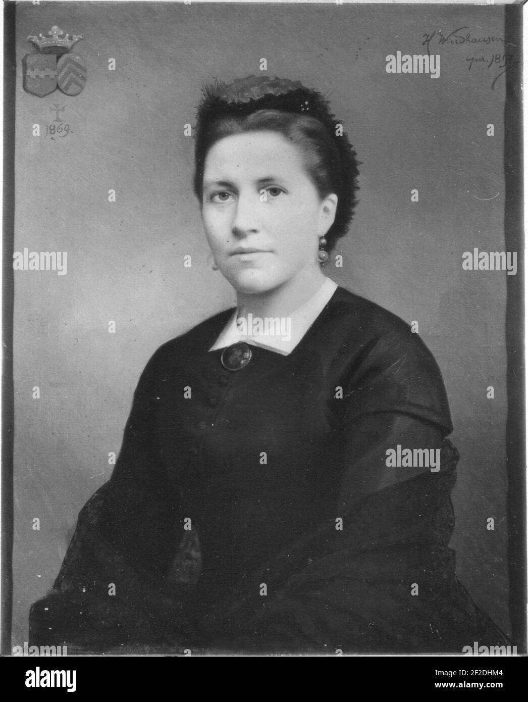 Portrait of Oliviera Francisca Dorothea Maria van Dorth tot Medler by ...