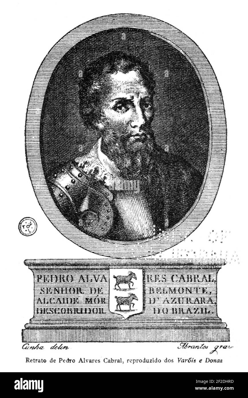 Pedro álvares cabral Black and White Stock Photos & Images - Alamy
