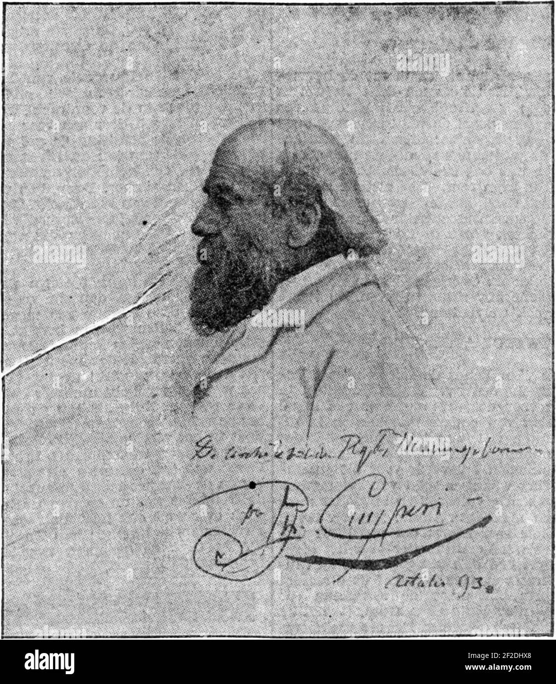 Portrait of Pierre Cuypers 1893 Stock Photo - Alamy