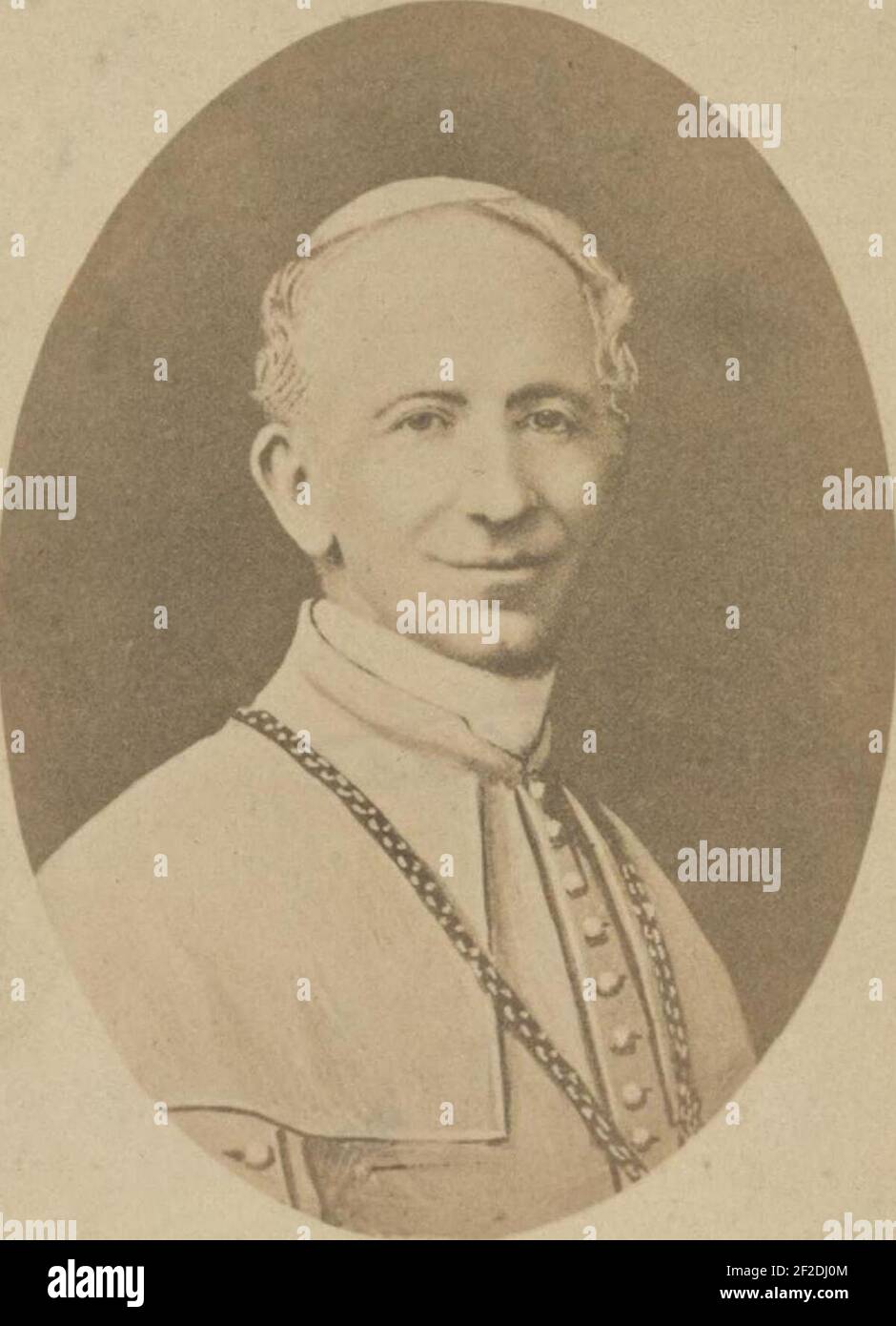 Vintage portrait of pope leo xiii hi-res stock photography and images ...