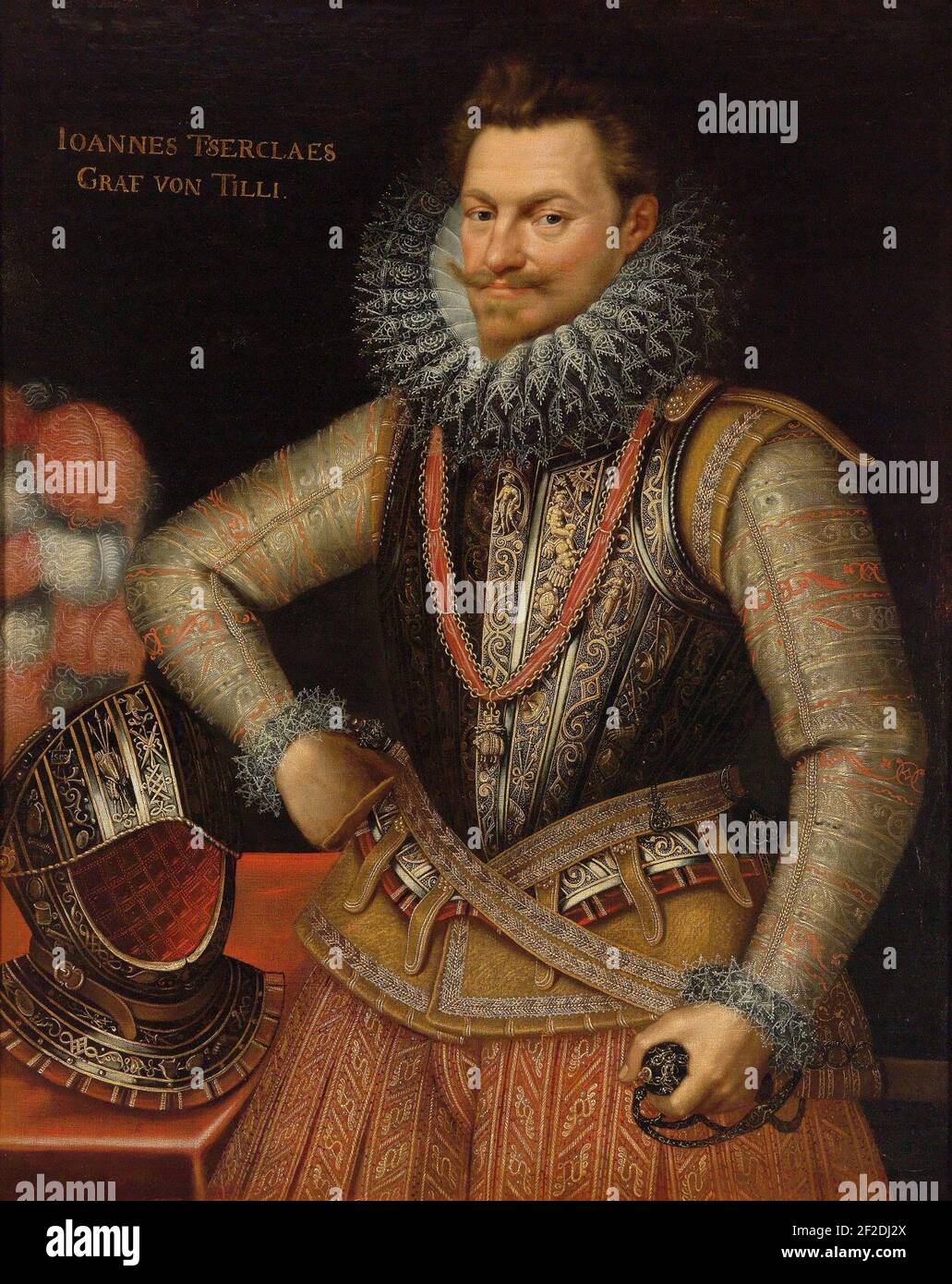 Portrait of Prince Philip William of Orange by Frans Pourbus II Stock ...