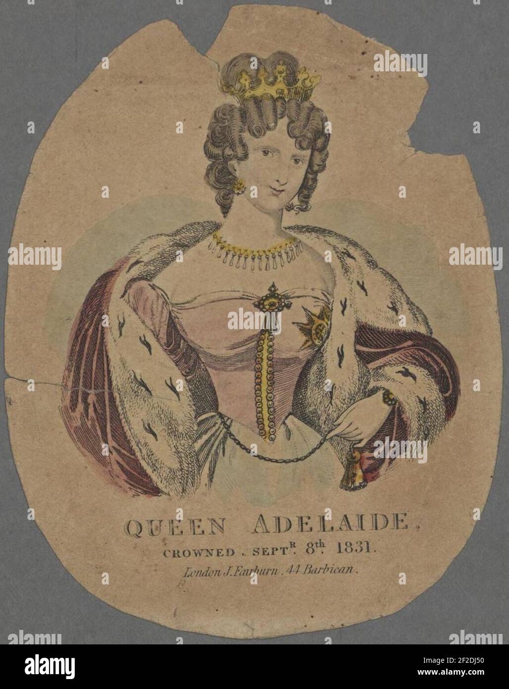 Queen adelaide portrait hi-res stock photography and images - Alamy