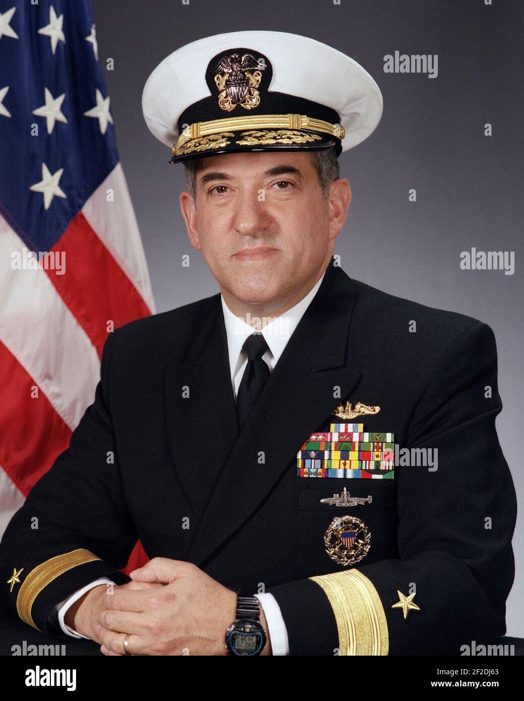 Portrait of Rear Admiral (lower half) Jay M. Cohen, USN Stock Photo - Alamy