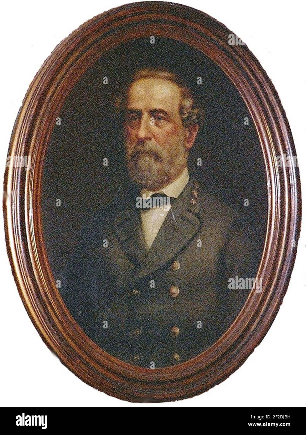 Portrait of Robert E. Lee by George Dury Stock Photo - Alamy
