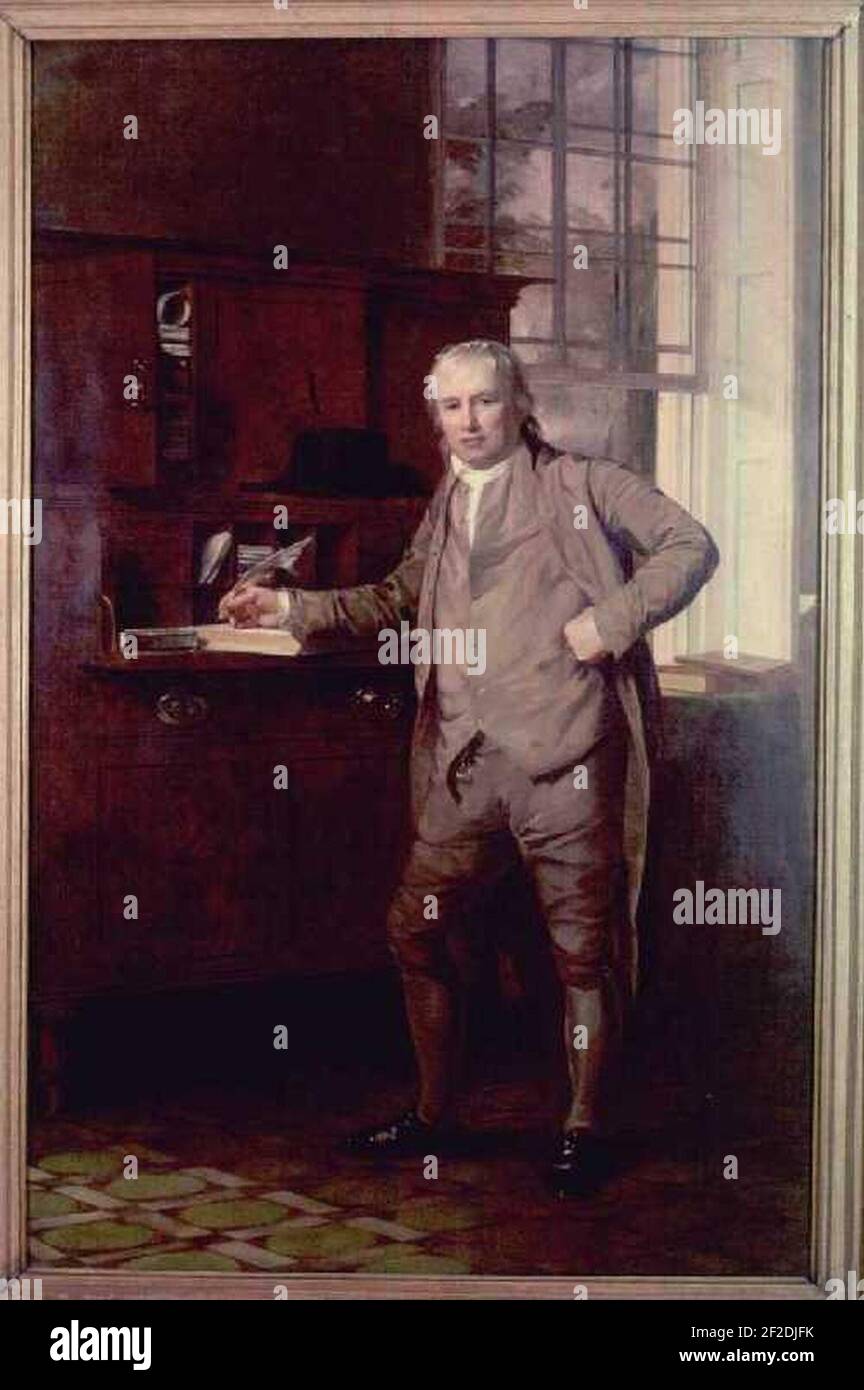 Portrait of Samuel Coates (1748-1830) by Thomas Sully Stock Photo - Alamy