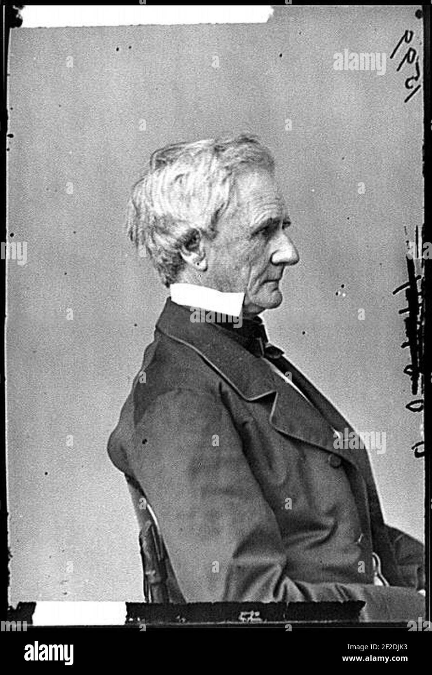Portrait of Secretary of War Simon Cameron, officer of the United ...