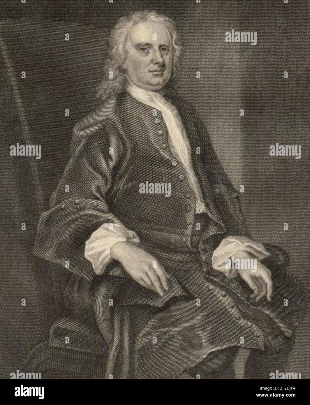 Portrait of sir isaac newton hi-res stock photography and images - Alamy