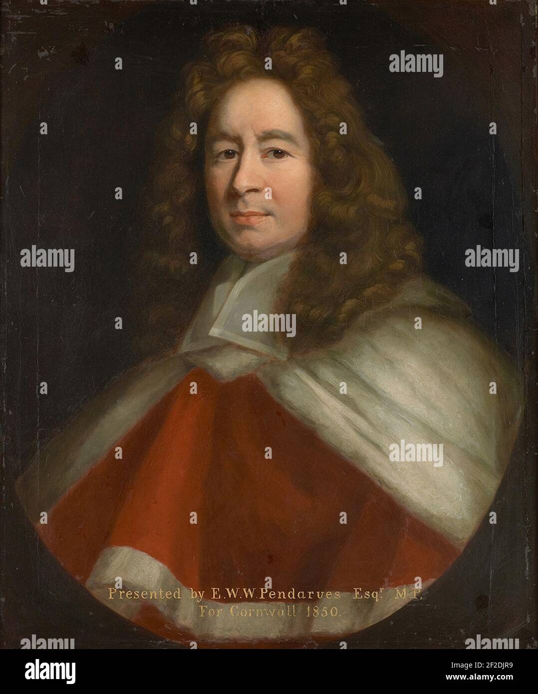 Portrait of Sir William Gregory (1625–1696 Stock Photo - Alamy