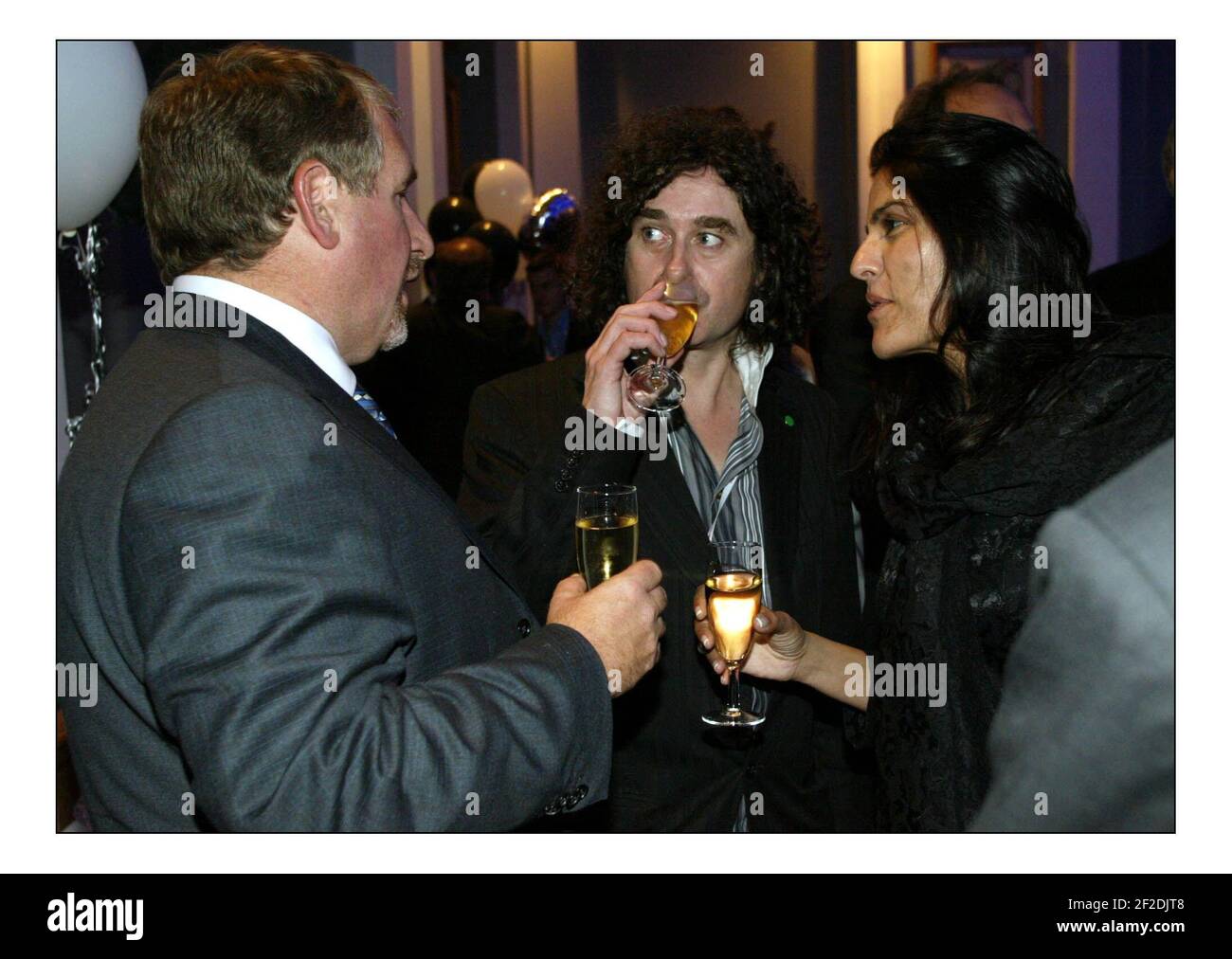 Simon Kelner and guests, including Gordon and Sarah Brown at the ...