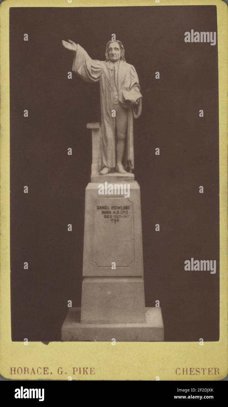 Portrait of Statue of Daniel Rowlands, Llangeitho (4671151 Stock Photo ...