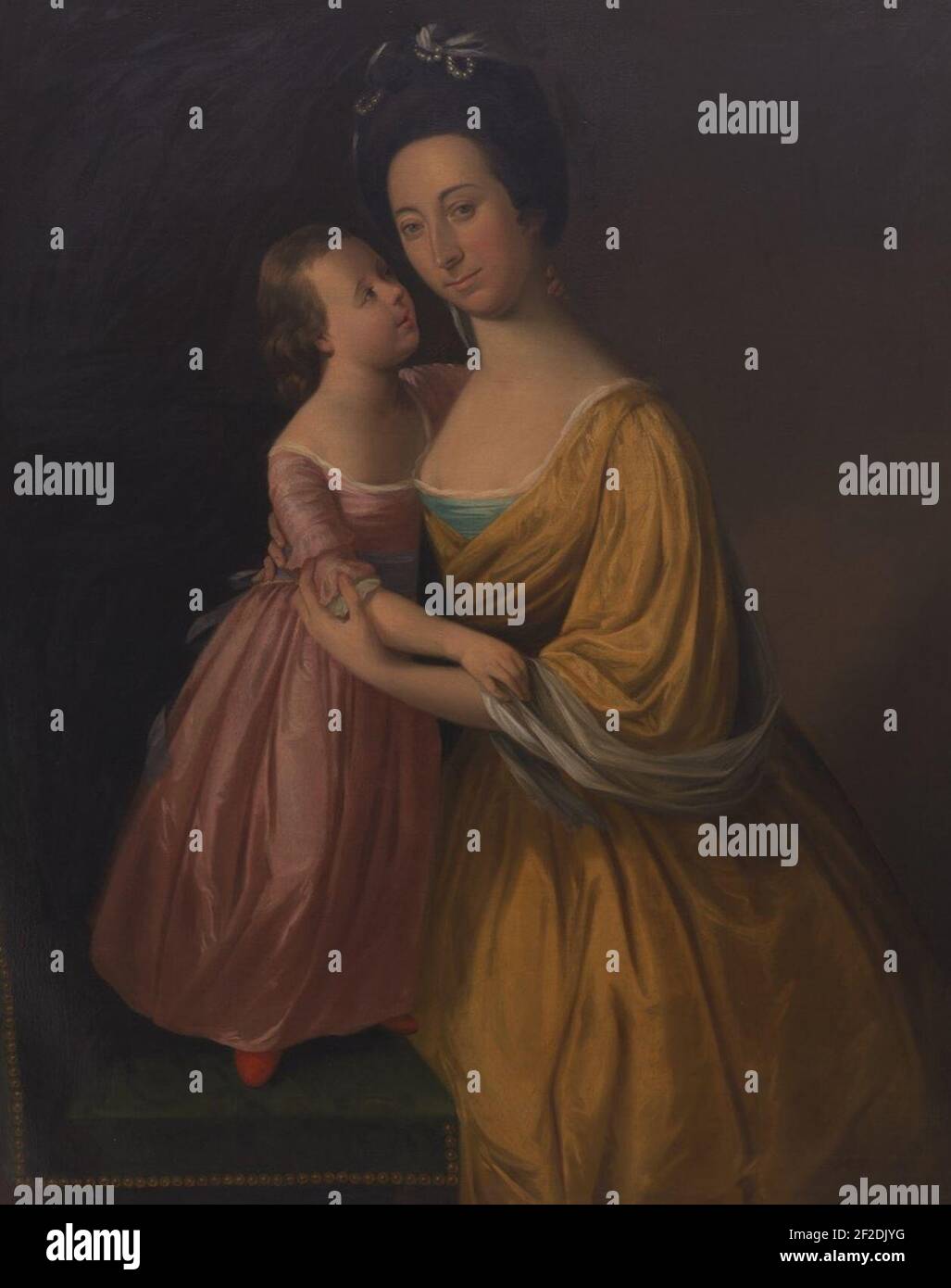 Portrait of Susan Howland Aspinwall (1779-1843 Stock Photo - Alamy