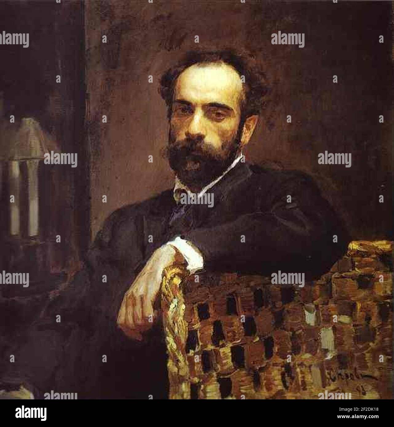 Portrait of the Artist Isaac Levitan Stock Photo - Alamy