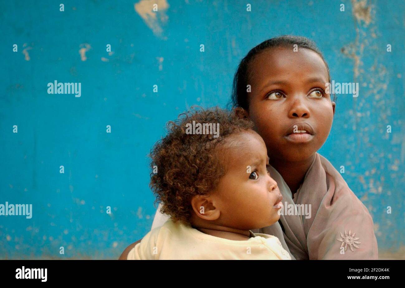 AT THE ORPHANAGE IN HARGEISA,CAPITAL OF SOMALILAND,NIMCO ALI ABDI HOLDS ...