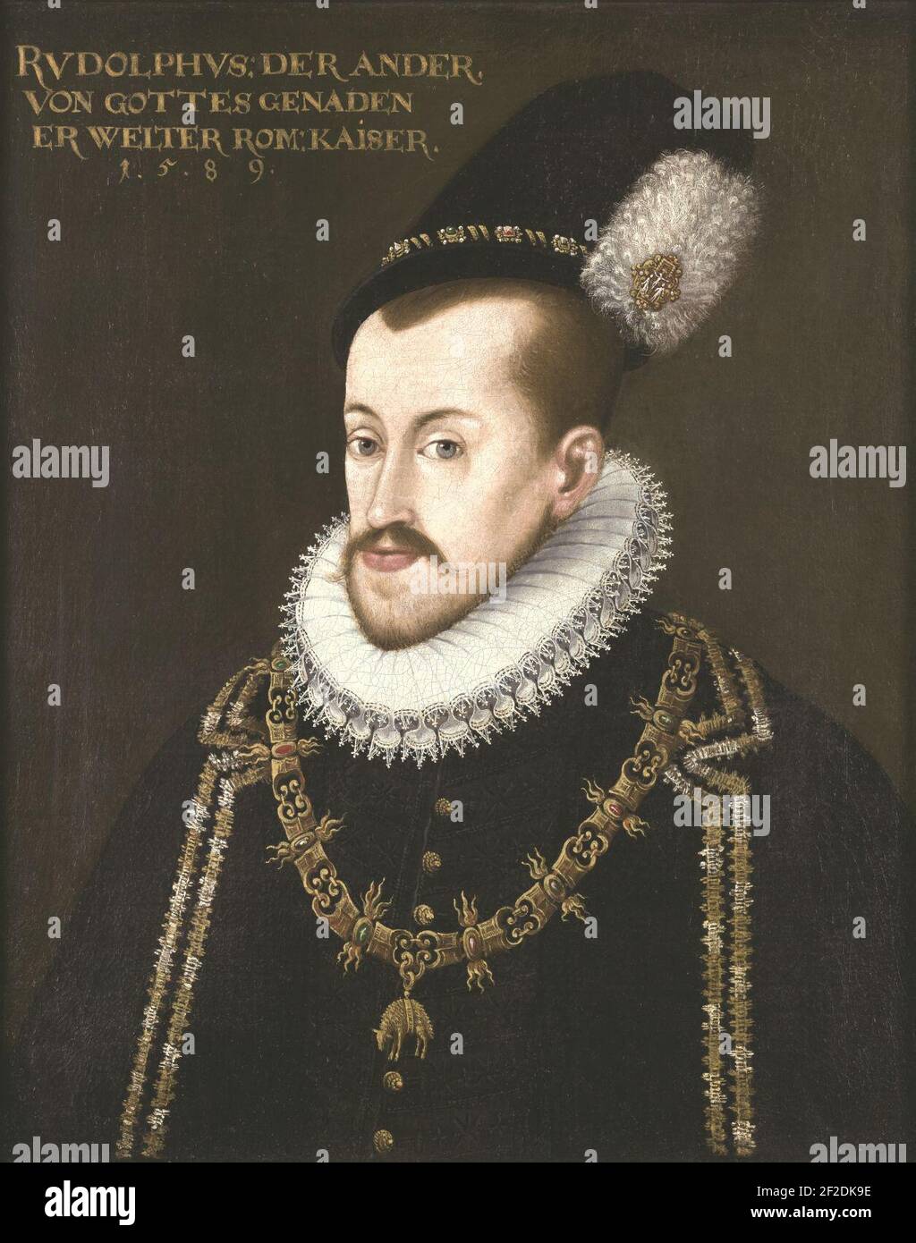 Portrait of the Emperor Rudolf II Stock Photo - Alamy