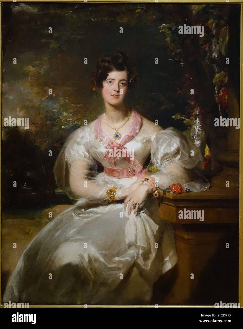 Portrait of the Honorable Mrs. Seymour Bathurst, by Sir Thomas Lawrence ...