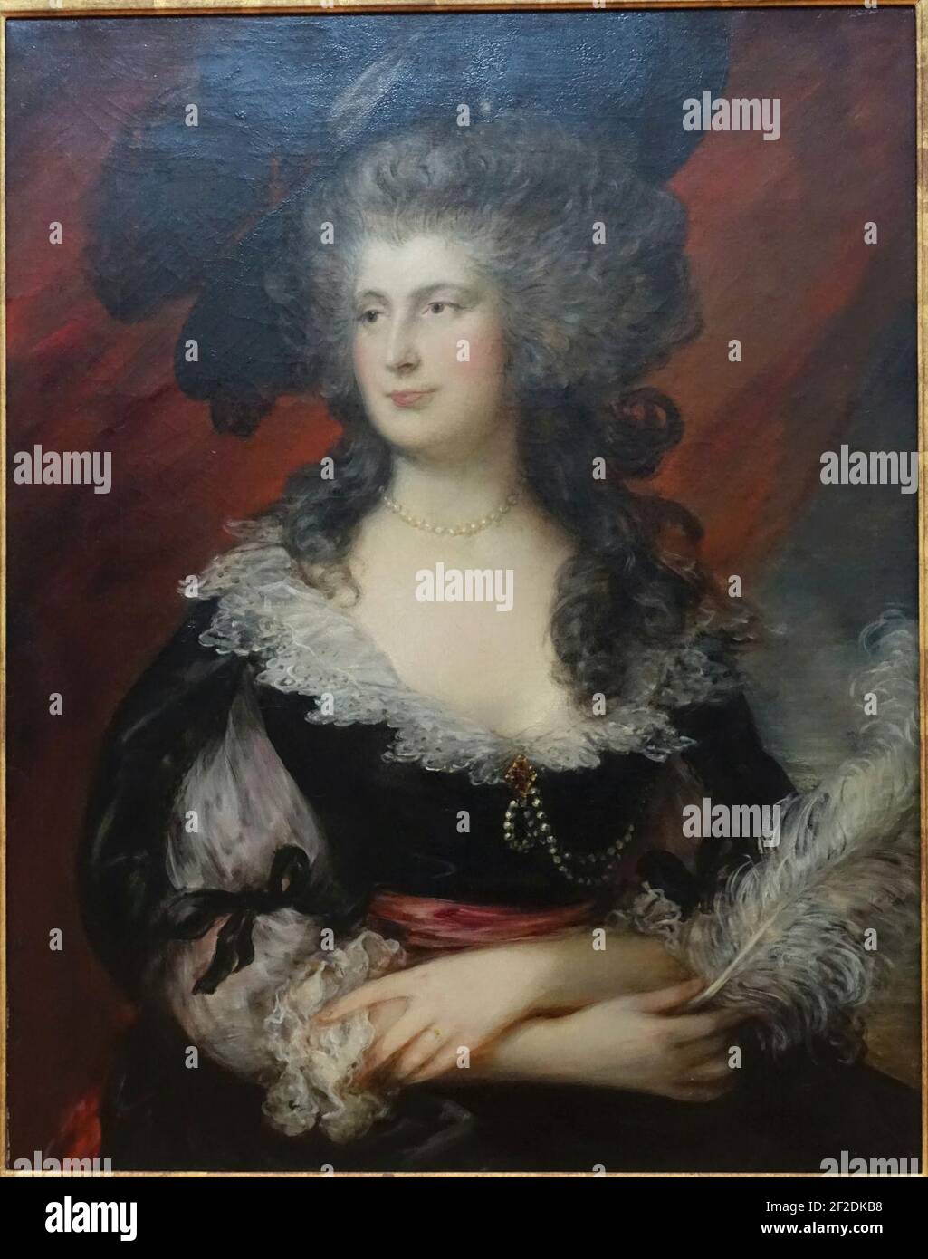 Portrait of the Honorable Anne (Batson) Fane by Thomas Gainsborough, c ...