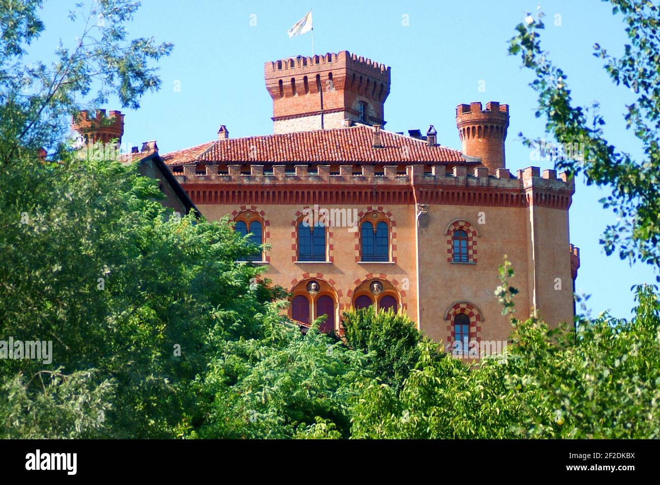 Barolo, Piedmont, Italy. The castle of Barolo Stock Photo - Alamy