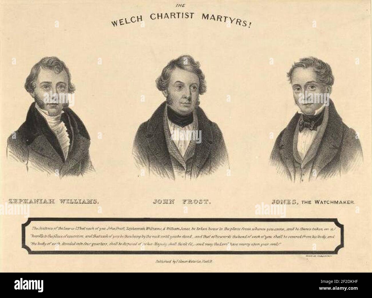Chartist martyrs hi-res stock photography and images - Alamy