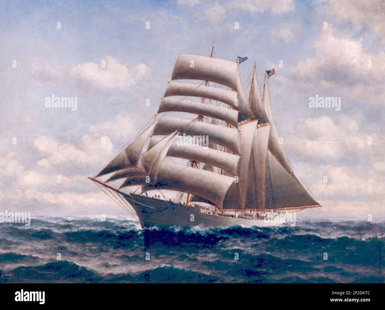 Portrait of Thomas P. Emigh, by William A. Coulter Stock Photo - Alamy