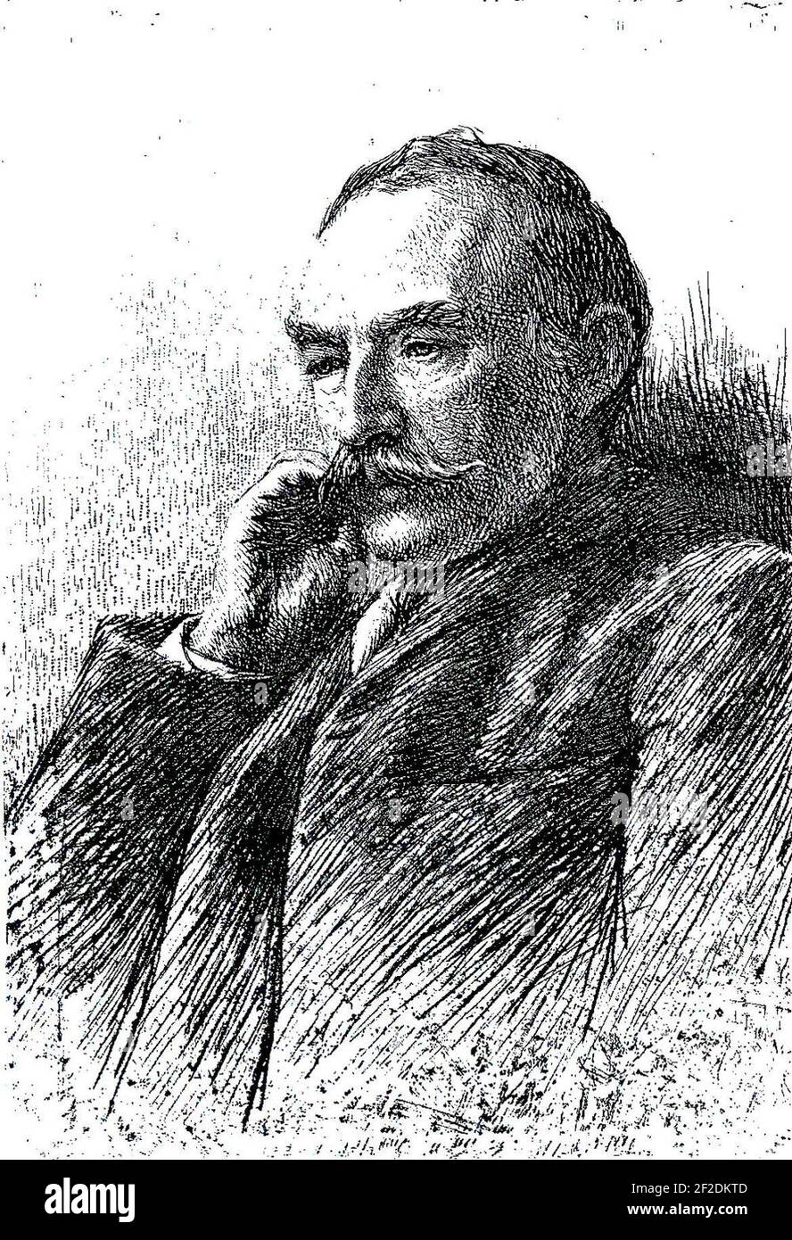 Portrait of Thomas Hardy 1895 Stock Photo - Alamy