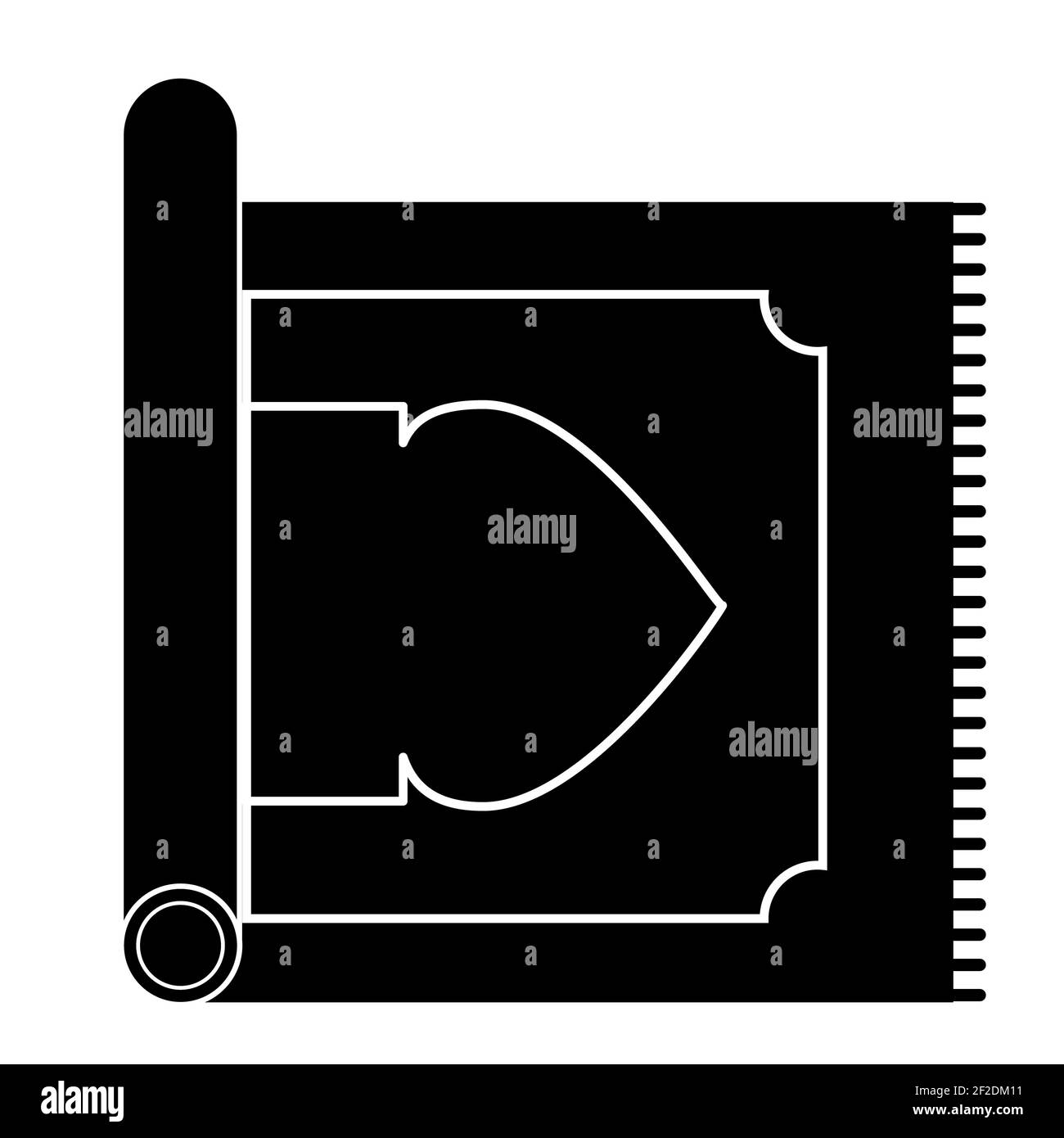 Prayer rug icon on white background. Traditional Islamic Background ...