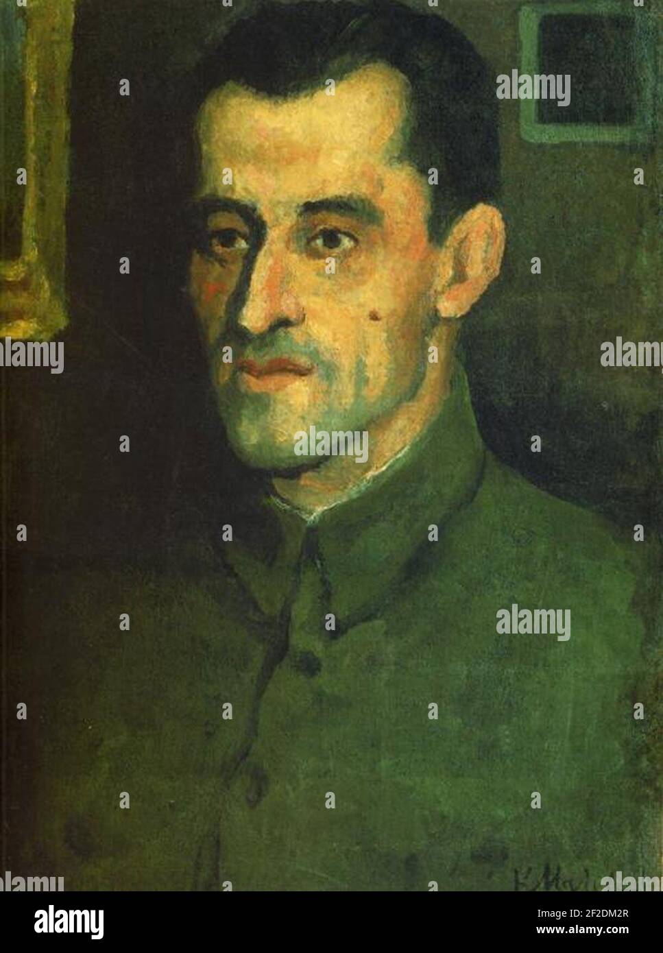 Portrait of V.A.Pavlov Stock Photo - Alamy