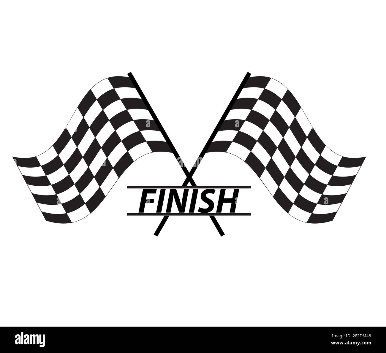 Finish Sign Race