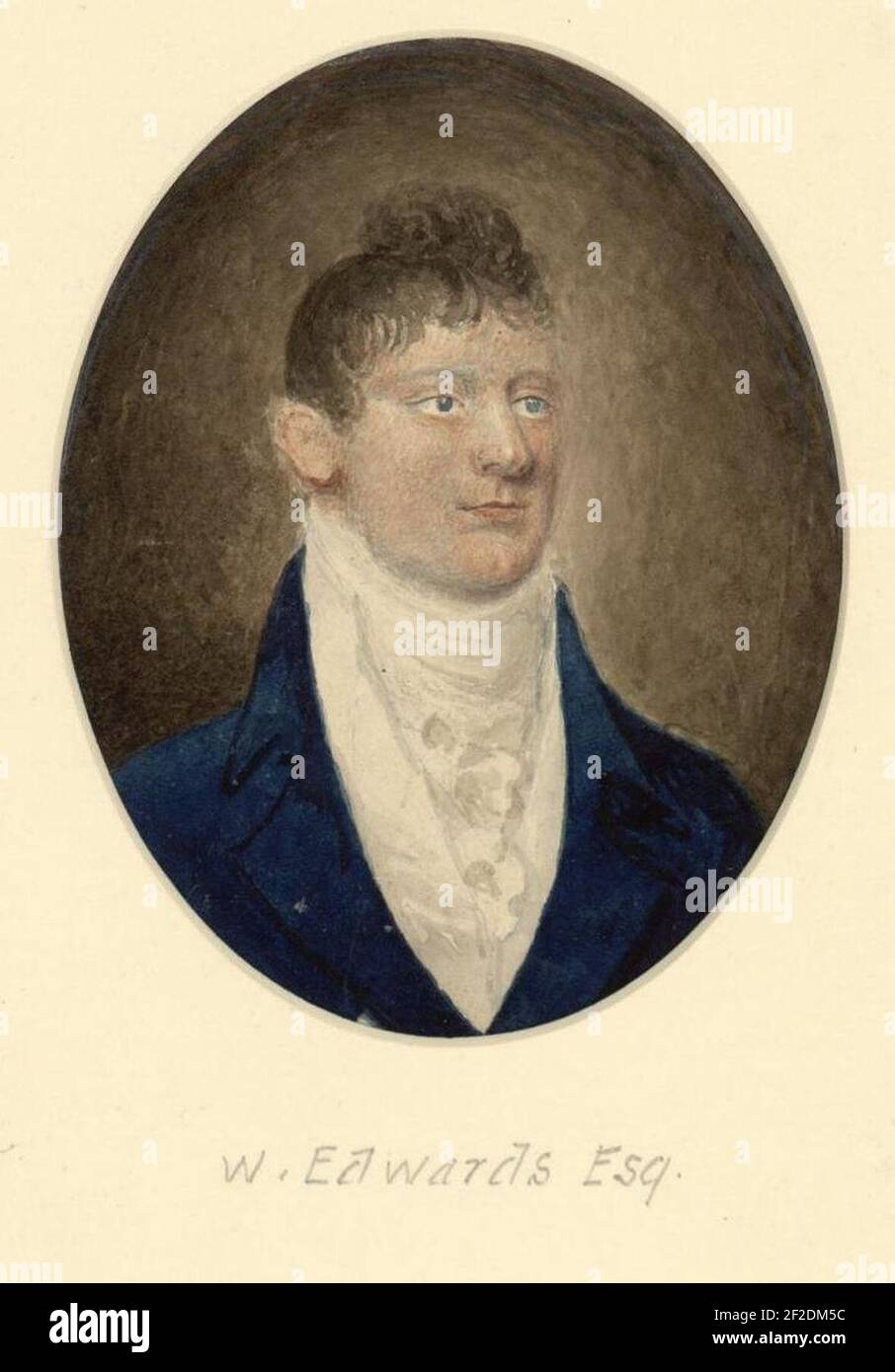 Portrait of W. Edwards Esq (4674101 Stock Photo - Alamy