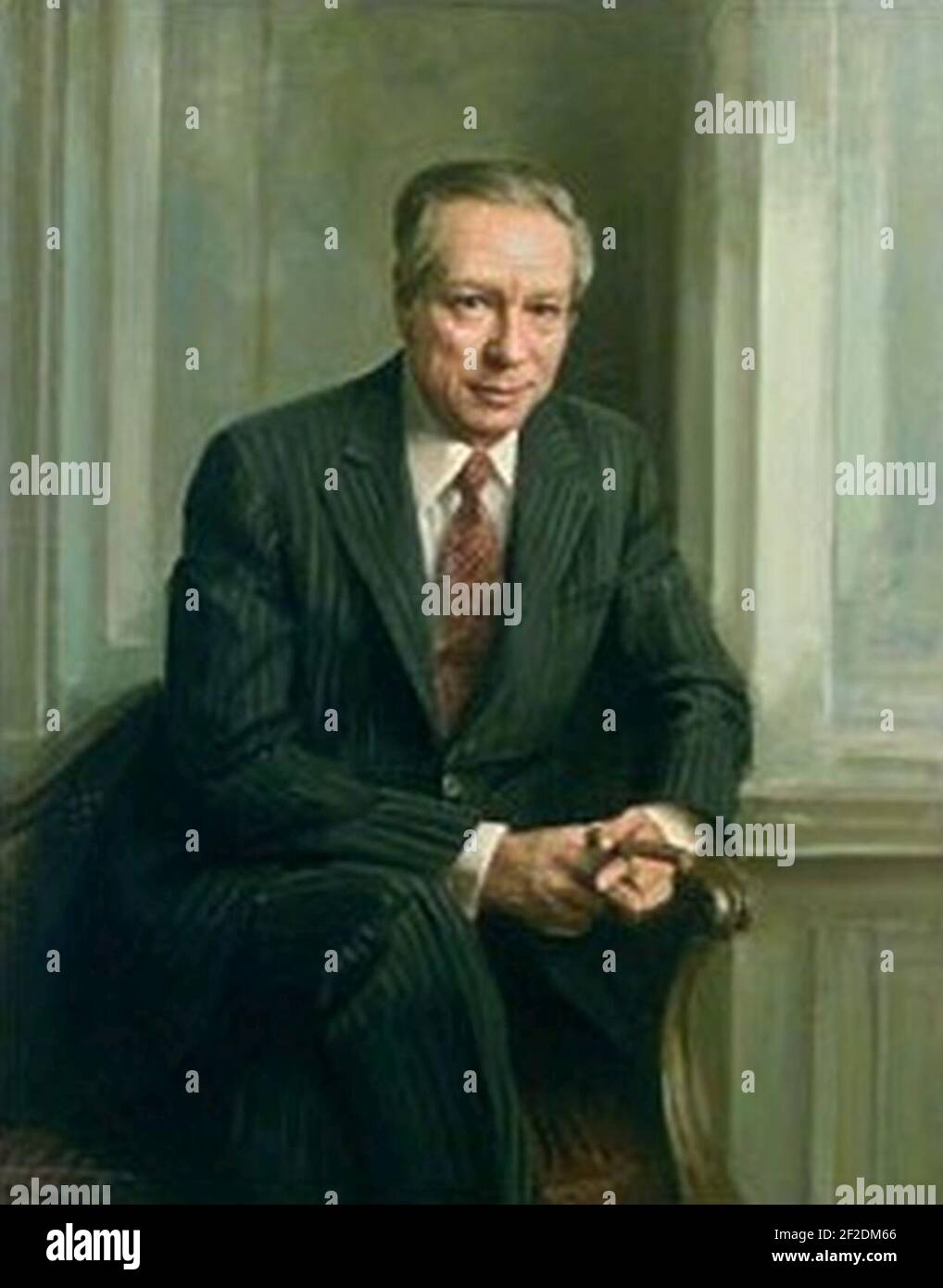 Portrait of W. Michael Blumenthal Stock Photo - Alamy