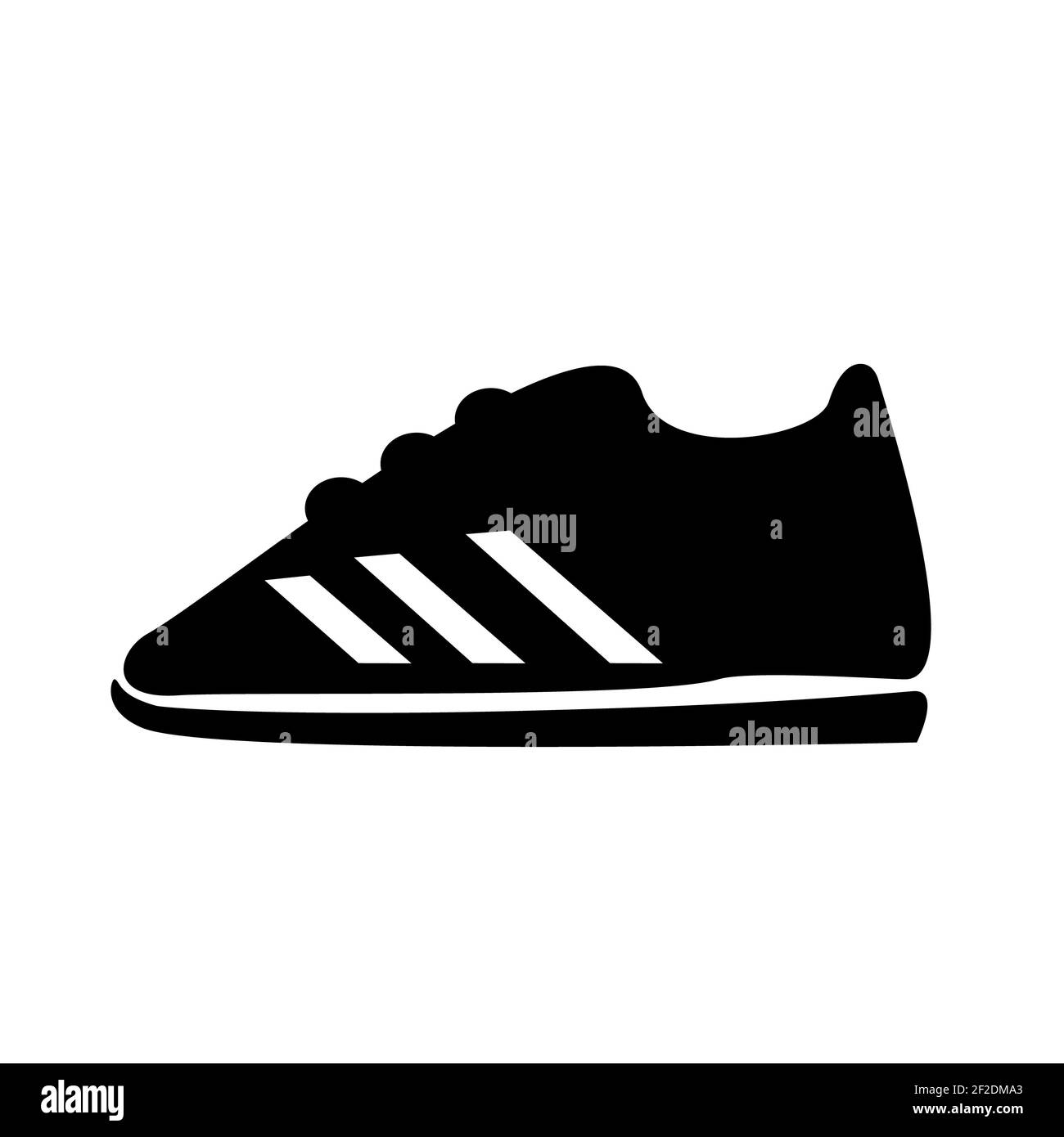 sport shoe icon on white background. shoe sign. flat style Stock Photo ...