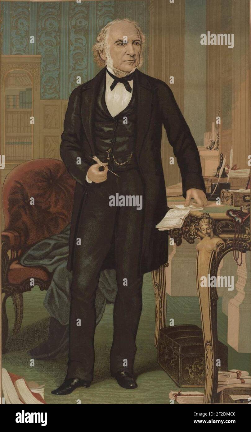 William e gladstone portrait hi-res stock photography and images - Alamy