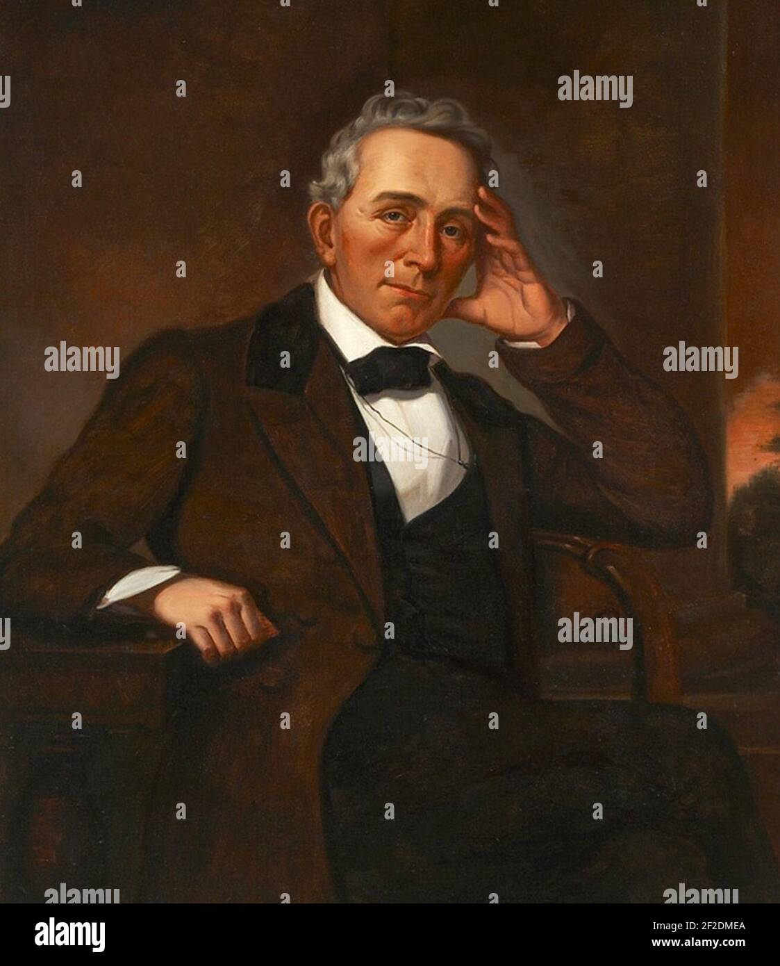 Portrait of William Raphael Miles Stock Photo - Alamy