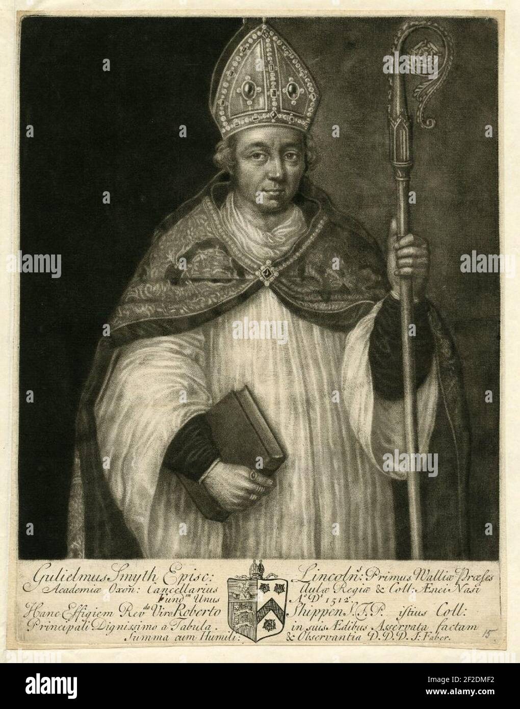 Portrait of William Smith founder of Brasenose College Oxford by John ...