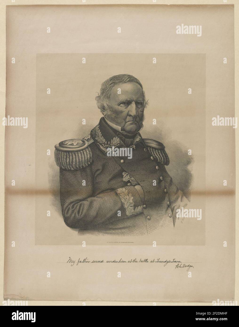 Vintage portrait of winfield scott hi-res stock photography and images - Alamy