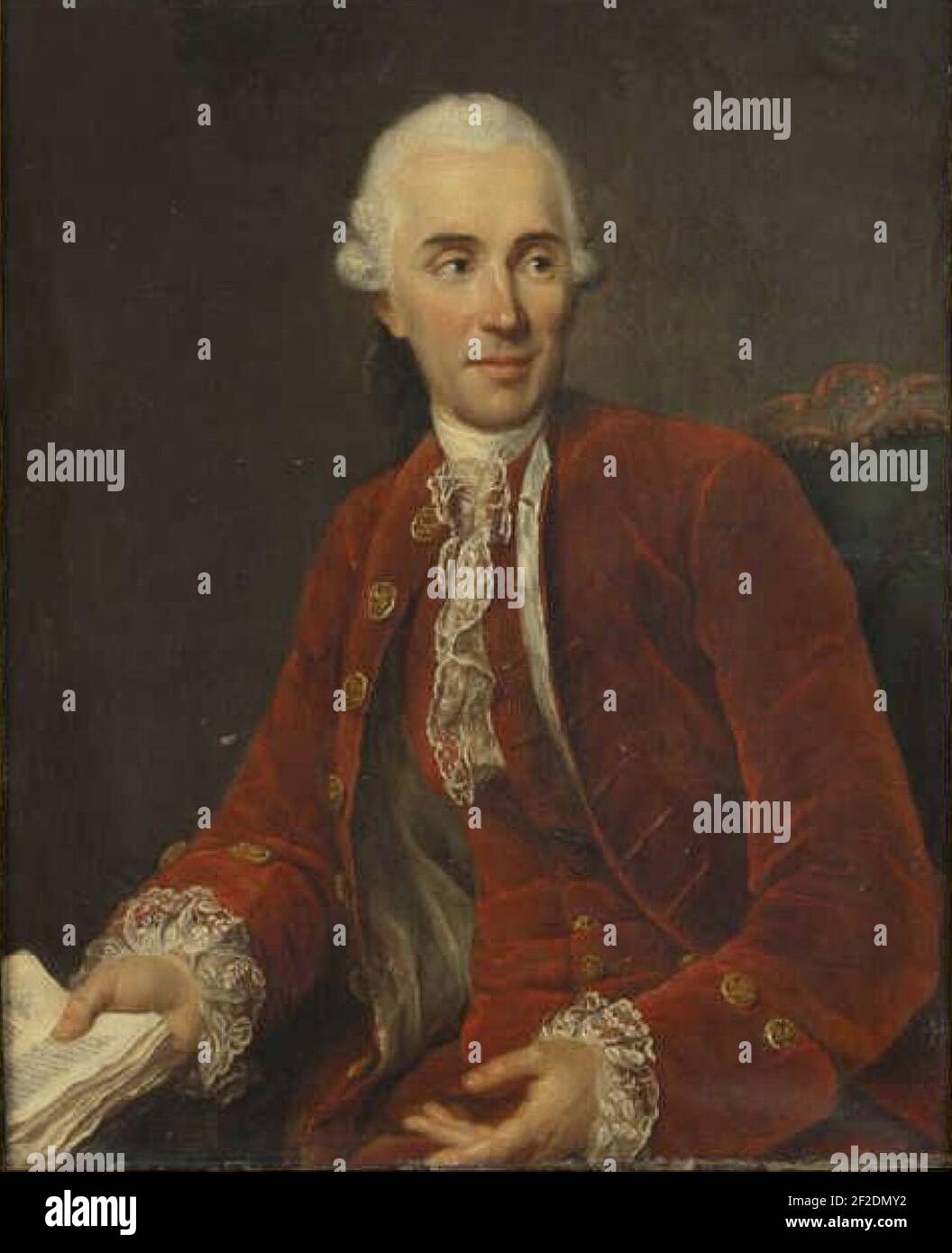 Portrait présumé d'Antoine Gabriel Pallu Velu Barrière Stock Photo - Alamy