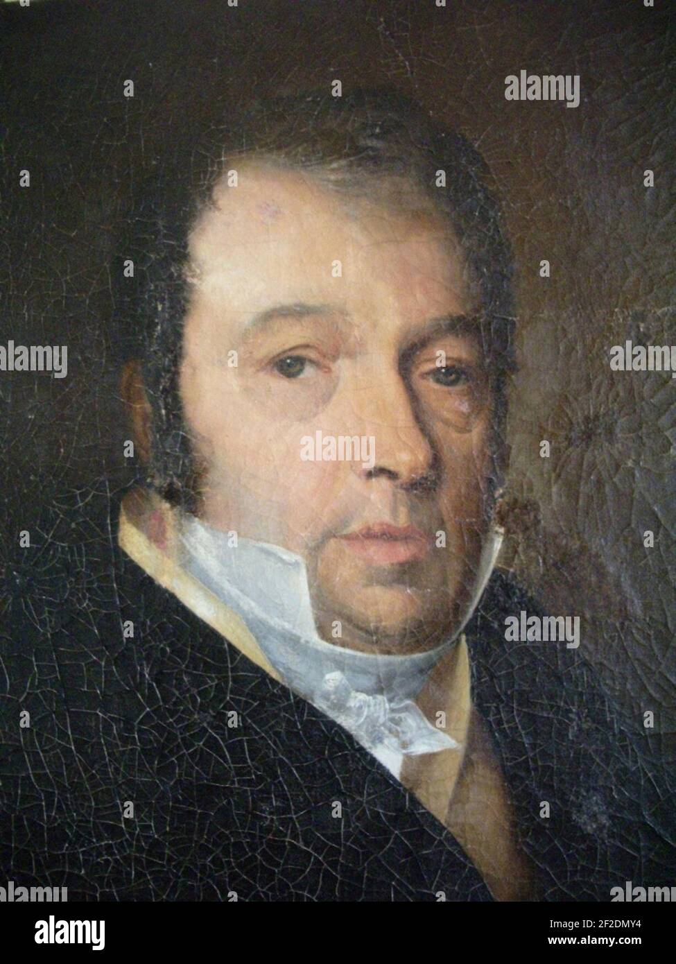 Portrait présumé de Levesque Stock Photo - Alamy