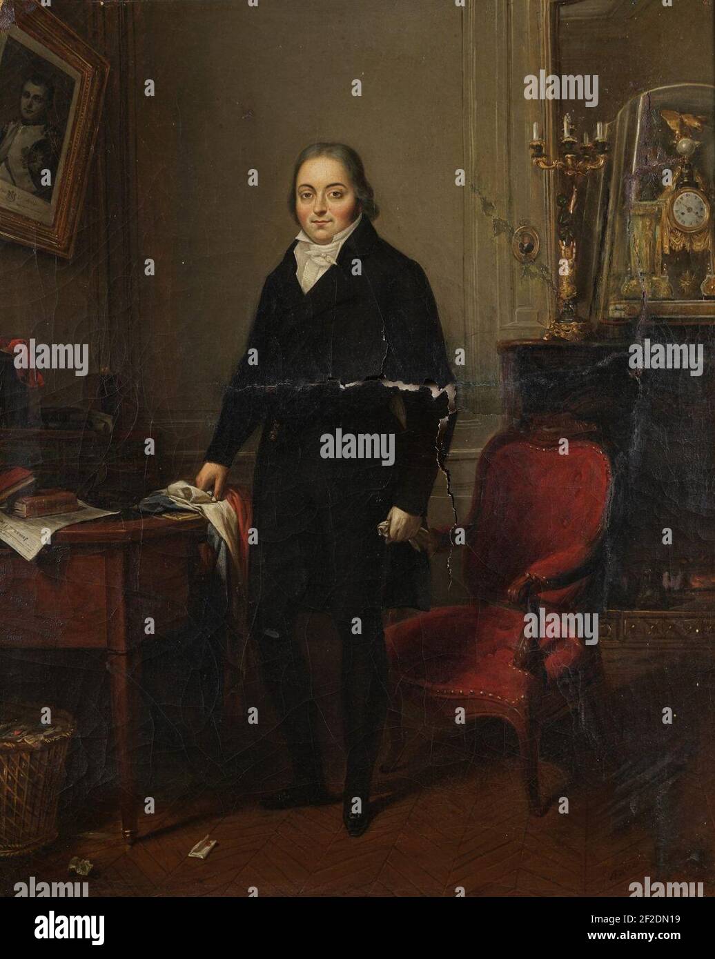 Portrait présumé du Maire de la Rochelle, Paul Garreau Stock Photo - Alamy