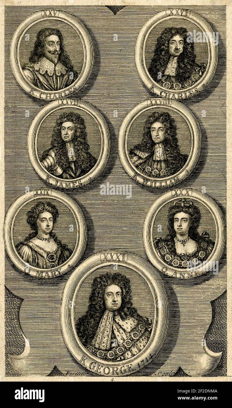 English monarchs hi-res stock photography and images - Alamy