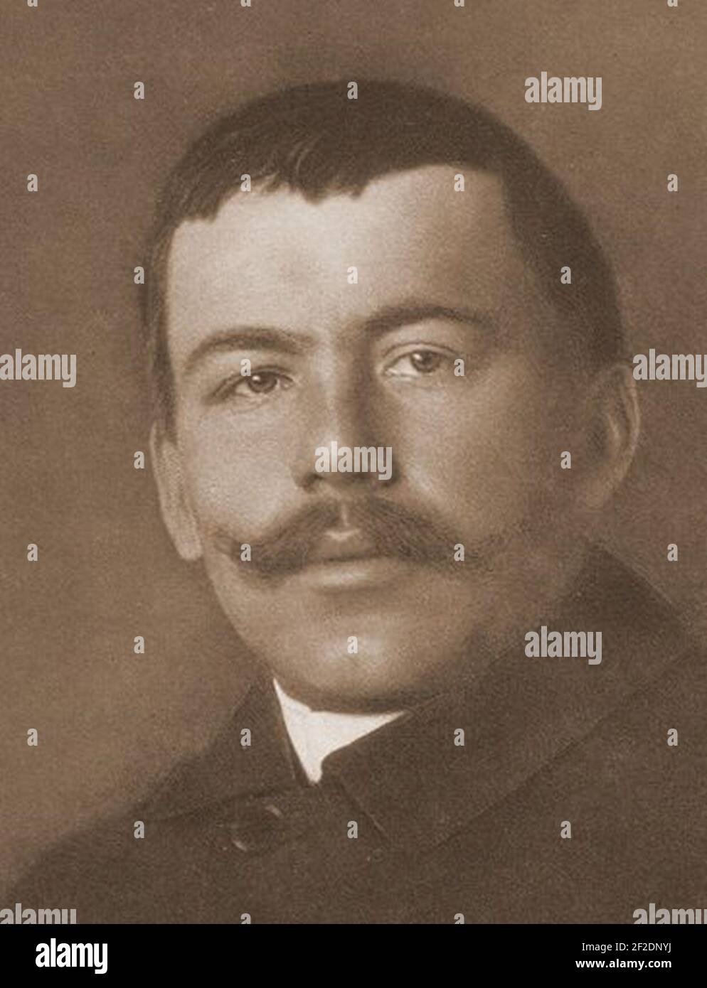 Porträt des Georg Jauss, 1898 Stock Photo - Alamy