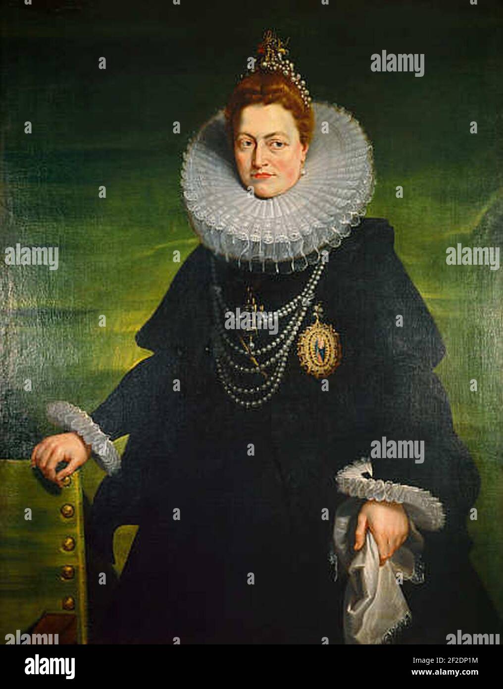 Porträt Erzherzogin Isabella Clara Eugenia, Peter Paul Rubens, 1615 ...