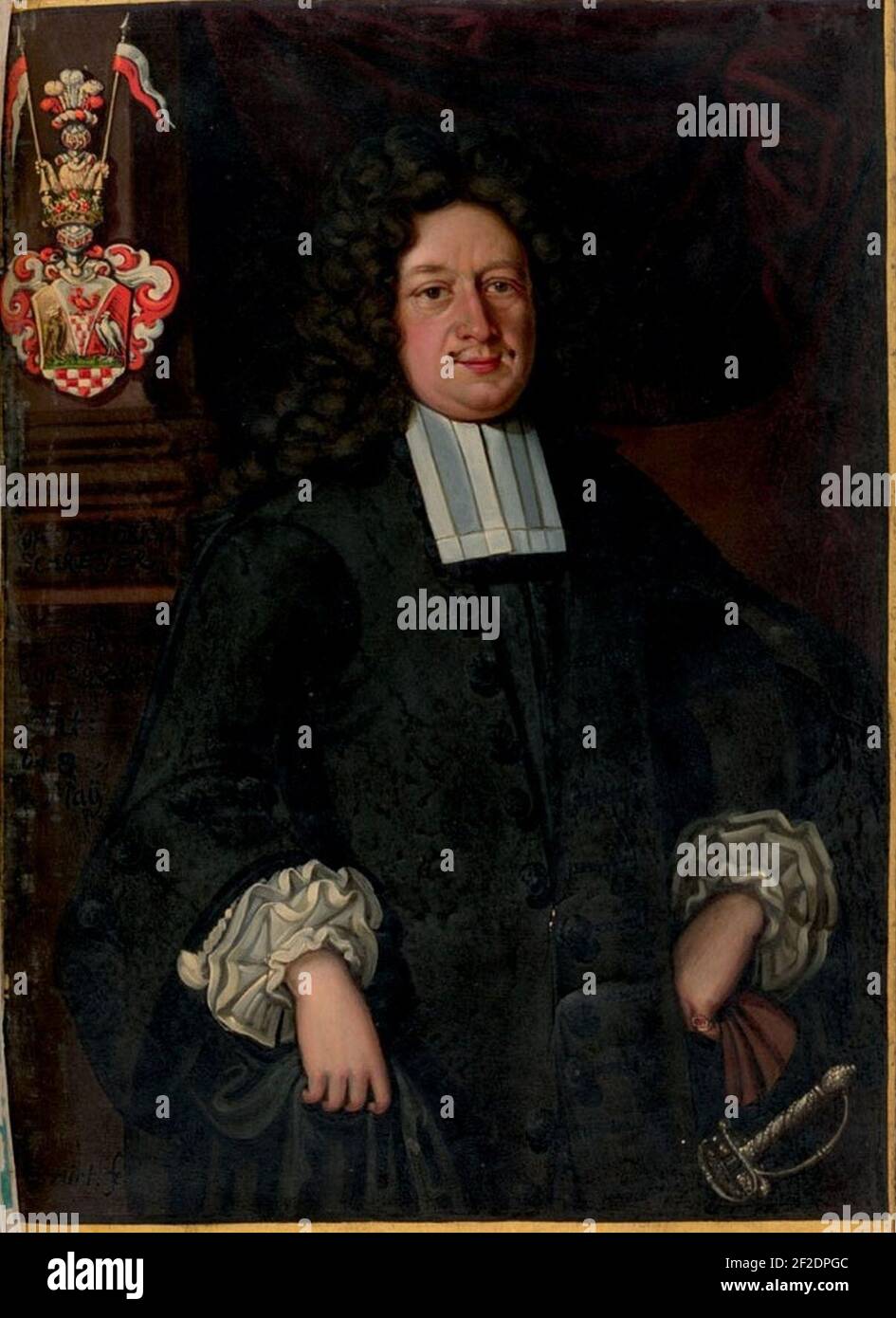 Porträtbuch Hansgericht Regensburg 120r Stock Photo - Alamy