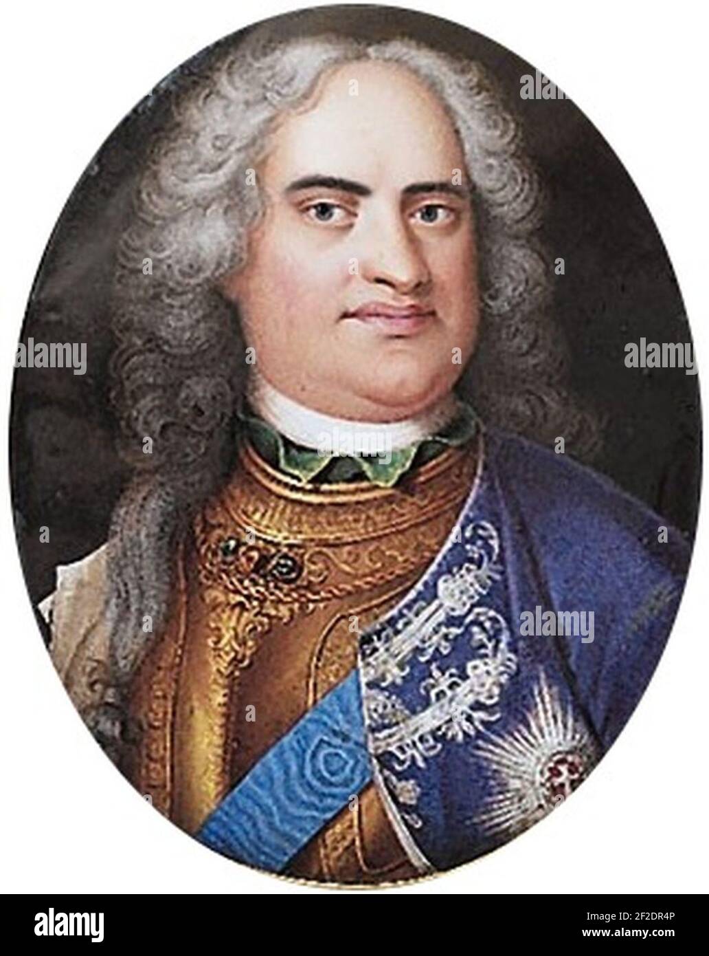 Portret Augusta II Stock Photo - Alamy