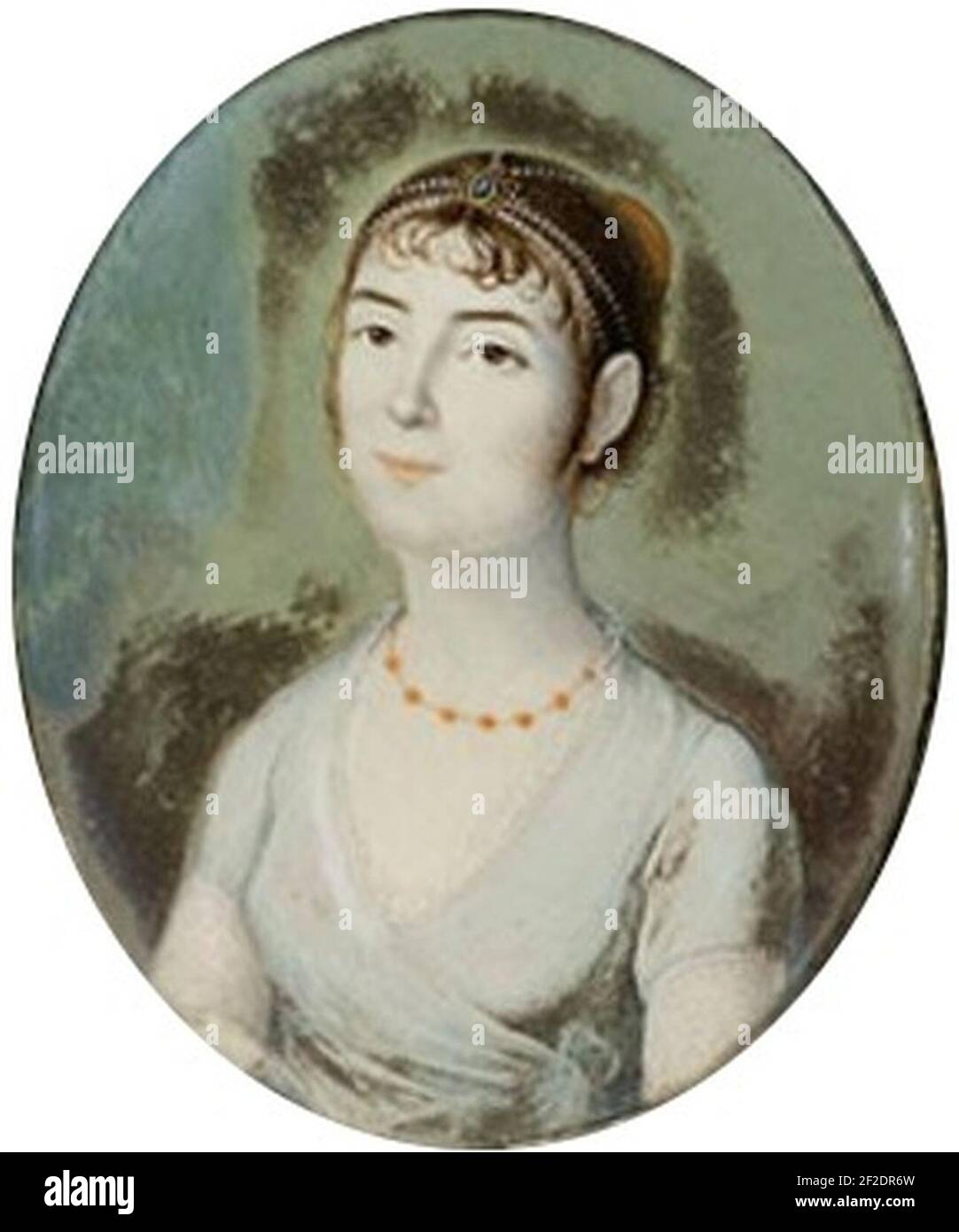 Portret damy, ok. 1805 Stock Photo - Alamy