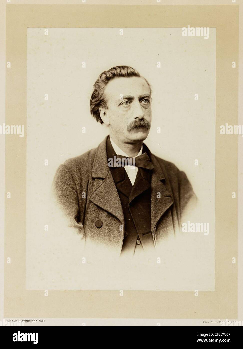 Portret van de schrijver Multatuli Stock Photo - Alamy