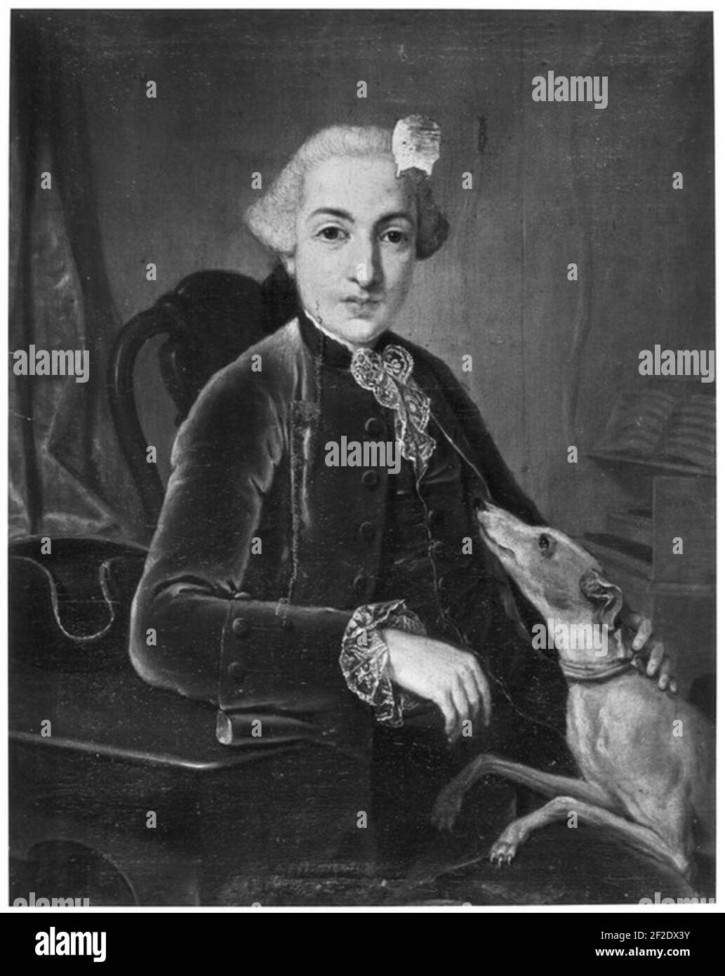 Portret van George Clifford (1743-1776 Stock Photo - Alamy