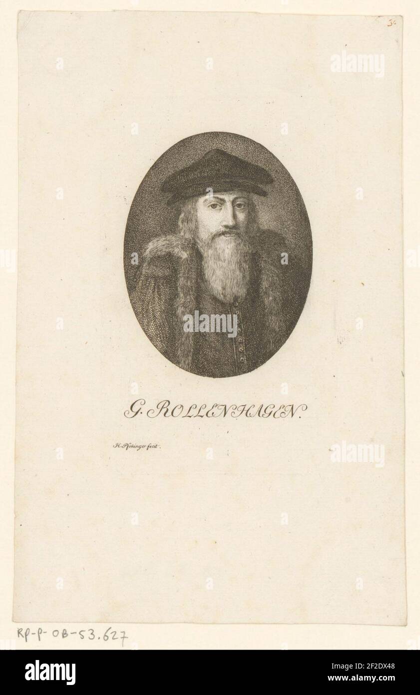 Portret van Gabriel Rollenhagen Stock Photo - Alamy