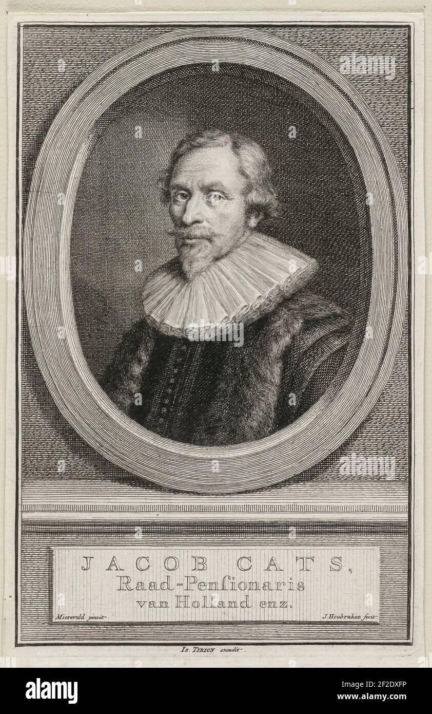 Portret van Jacob Cats Stock Photo - Alamy