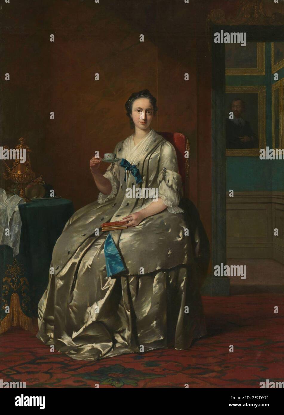 Portret van Machteld Muilman Stock Photo - Alamy