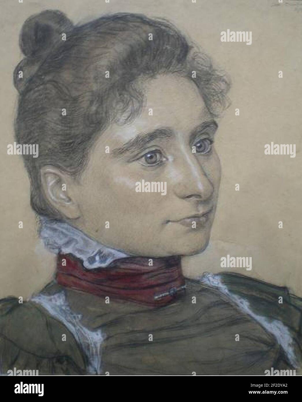 Portret van Meta Cohen Gosschalk Stock Photo - Alamy